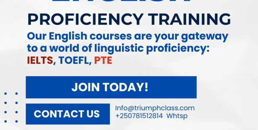 ENGLISH PROFICIENCY PROGRAM - Triumph Class